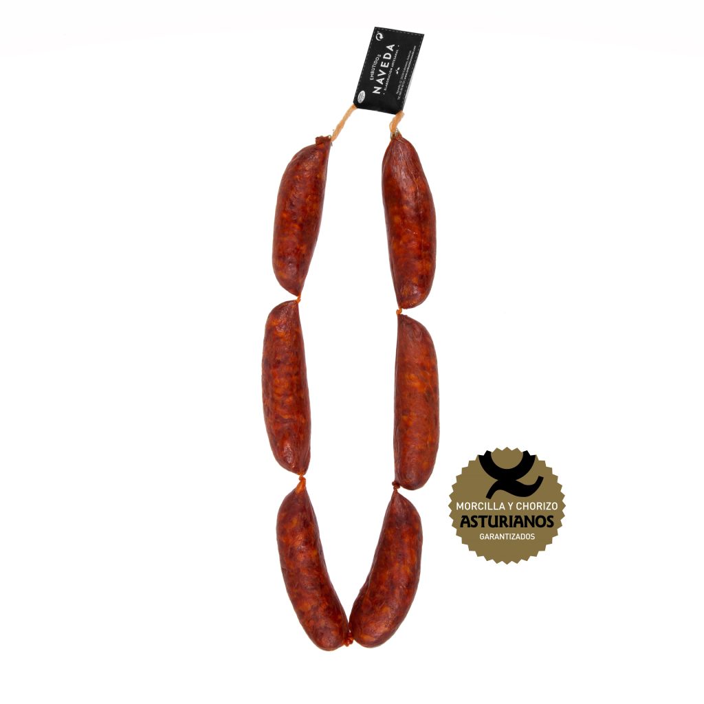 Chorizo Asturiano Tradición (al peso) - Embutidos Naveda